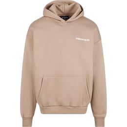 DROPSIZE Kapuzensweatshirt &raquo;Herren Heavy Oversize v2 Circle Hoodie&laquo;, 1 Stk. silvermink XL XL Hoodies mit Kapuze und bequemer K&auml;ngurutasche