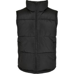 Urban Classics Jerseyweste &raquo;Herren Block Puffer Vest&laquo; 1 Stk. black/black XL XL KLARES DESIGN: Minimalistisch und vielseitig kombinierbar