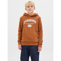 Jack & Jones JACK & JONES JUNIOR Kapuzensweatshirt &raquo;JJARI BRANDING SWEAT HOOD JNR&laquo; Argan Oil 176 176 Sweater von Jack & Jones Junior