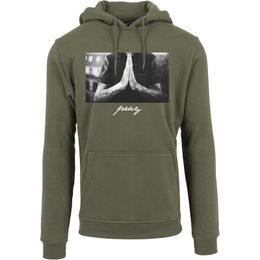 MisterTee Sweatshirt &raquo;Herren Pray Hoody&laquo;, 1 Stk. olive XL XL L&Auml;SSIGE PASSFORM: Bequem zu tragen und einfach zu stylen
