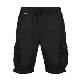 Urban Classics Stoffhose »Herren Double Pocket Cargo Shorts« black L - US-Größen US-Größen L KLARES DESIGN: Minimalistisch und vielseitig kombinierbar