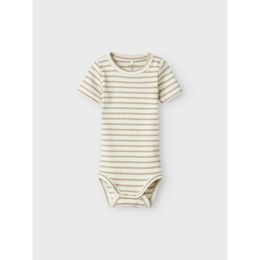 name it Jungen Kurzarmbody &raquo;NBNBANI SS BODY NOOS&laquo; Baumwollmischung, Jersey Rippqualit&auml;t 86, N-Gr