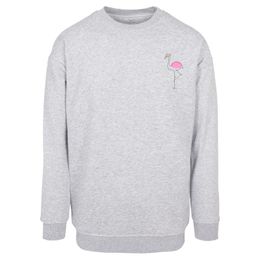 Merchcode Rundhalspullover &raquo;Flamingo Sweat Crewneck&laquo; 1 Stk. grey S S Darf in keinem Kleiderschrank fehlen