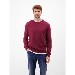Lerros Herren Lerros Strickpullover mit Logo Stickerei S