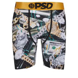 PSD Boxershorts »ICY BENJIS«, 1 Stk. multi XXL - 1 Stk. 1 Stk. XXL Low-rise-schnitt, skinny fit und längere Oberschenkel-Länge für körpernahe Passform
