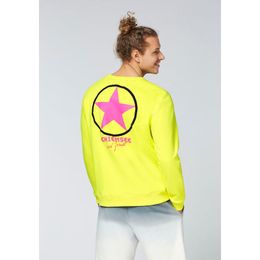 Chiemsee Sweatshirt Lemon Tonic S (44/46) S (44/46) Chiemsee Herren-Sweater mit Printmix und Stitching