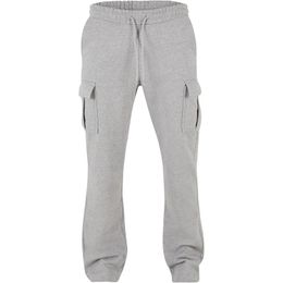 Urban Classics Cargohose »Herren Heavy Straight Leg Cargo Sweatpants« grey S - US-Größen US-Größen S Bequeme Sweathosen für Freizeit und Sport