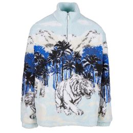 Karl Kani Herren Sweater &raquo; KK Metal Signature Ice Tiger Teddy Troyer&laquo;, 1 Stk. XL