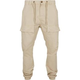 Urban Classics Jogginghose »Herren Front Pocket Cargo Jogging Pants« concrete L - US-Größen US-Größen L BEQUEMER SCHNITT: Bewegungsfreiheit für...