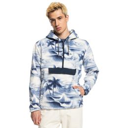 Quiksilver Hoodie »Clean Coasts« blau L L Recyceltes Material: REPREVE ...