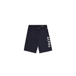 Alpha Industries Sweatshorts »Alpha Jersey Short« rep.blue XS - Normalgrößen Normalgrößen XS Single Jersey Stoff