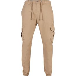 Urban Classics Cargohose »Herren Cargo Jogging Pants« unionbeige XS - US-Größen US-Größen XS BEQUEMER SCHNITT: Bewegungsfreiheit für jeden Tag