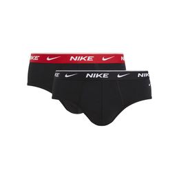 NIKE UNDERWEAR Hipster &raquo;BRIEF 2PK&laquo;, 2 Stk. mit NIKE Logo-Elastikbund BLACK W UNI RED/ BLACK WB L (50) - 2 Stk. 2 Stk. L (50) 2er-Pack Brief von...