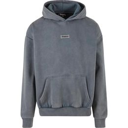 Dropsize Herren Kapuzensweatshirt &raquo; HEAVY OVERSIZE MIDDLE RUBBER PATCH HOODIE&laquo;, 1 Stk. S