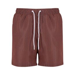 Urban Classics Badeshorts »Herren Pattern Swim Shorts« navygeometric M - US-Größen US-Größen M Stilvolle Badehosen für Strand und Pool