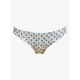 Quiksilver Bikini-Hose &raquo;Classic Bottom&laquo; Pastel Yellow Waxxed Daisy XL - US-Gr&ouml;&szlig;en US-Gr&ouml;&szlig;en XL Stoff: Jersey-Mischgewebe aus Polyamid und...
