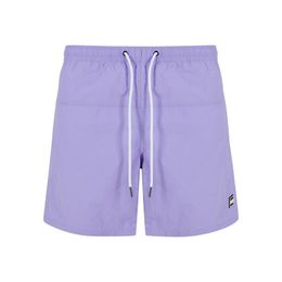 Urban Classics Badeshorts »Herren Block Swim Shorts« lavender 3XL - US-Größen US-Größen 3XL SCHNELLTROCKNENDES MATERIAL: Polyestergewebe leitet...