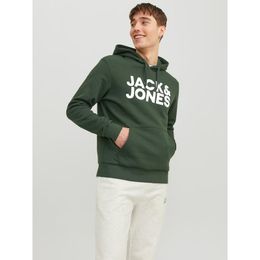 Jack & Jones JACK & JONES Kapuzensweatshirt &raquo;JJECORP LOGO SWEAT HOOD NOOS&laquo;, mit Logo Print Mountain View XL XL Herren-Sweatshirt von Jack & Jones