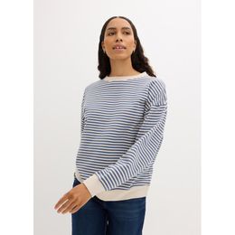 bonprix Damen bonprix Sweatshirt &raquo;Oversize-Sweatshirt&laquo;, Oversize-Sweatshirt blau 36/38 (S)