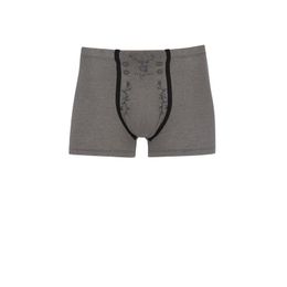 TRIGEMA Boxer &raquo;Pants mit Hirsch&laquo; 1 Stk. taupe-melange L - 1 Stk. 1 Stk. L Stretch-Qualit&auml;t