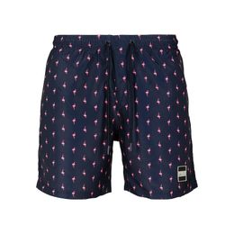 Urban Classics Badeshorts »Herren Pattern Swim Shorts« flamingo XL - US-Größen US-Größen XL Stilvolle Badehosen für Strand und Pool