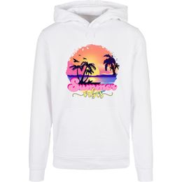 Merchcode Kapuzensweatshirt &raquo;Herren Summer Vibes Sunset Basic Hoody&laquo;, 1 Stk. white S S Hoodies mit Kapuze und bequemer K&auml;ngurutasche