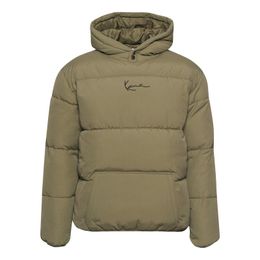 Karl Kani Kapuzensweatshirt &raquo;Herren KM234-024-1 KK Small Signature Padded Hoodie&laquo;, 1 Stk. olive XXS XXS URBANER MUST-HAVE: Kapuzenpullover sind das...
