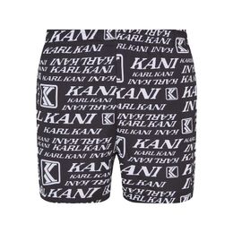 Karl Kani Badeshorts »Herren KM241-055-1 Retro Embro Swim Shorts« black/white M - US-Größen US-Größen M Modische Bikinis fuer Strand und Pool