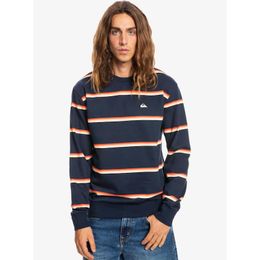 Quiksilver Sweatshirt &raquo;Feeder&laquo; Cherry Tomato Feeder Stripe XL XL Stoff: Baumwolle ...