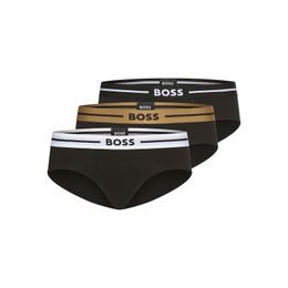 BOSS Slip &raquo;HipBr 3P Bold&laquo; 3 Stk. enganliegend Open Miscellaneous 977 S (48) - 3 Stk. 3 Stk. S (48) 3er Pack Slips von BOSS