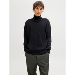 Jack & Jones JACK & JONES Rollkragenpullover &raquo;JPRBLAMILANO STITCH KNIT ROLL NECK&laquo; Black Detail:Melange XS XS Pullover mit Rollkragen von Jack & Jones