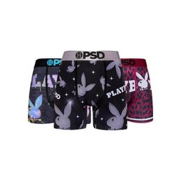 PSD Boxershorts &raquo;PLAYBOY MIX 5I 3PK&laquo; 1 Stk. multi M - 1 Stk. 1 Stk. M Enger Skinny fit, mittlere Leibh&ouml;he, Oberschenkell&auml;nge