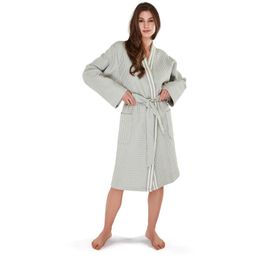 M&ouml;ve M&Ouml;VE Bademantel &raquo;Timeless Waffelpiquee&laquo; 1 Stk. nature/tea XL Zeitlose Kollektion aus weicher Baumwolle in sanften, nat&uuml;rlichen Farbt&ouml;nen