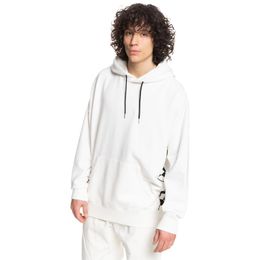 Quiksilver Kapuzensweatshirt &raquo;Originals Checker Arch&laquo; Snow White S S Stoff: Bio-Baumwollstoff
