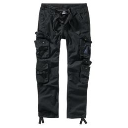 Brandit Stoffhose »Herren Pure Slim Fit Trouser« black L - US-Größen US-Größen L Bequeme Sweathosen für Freizeit und Sport