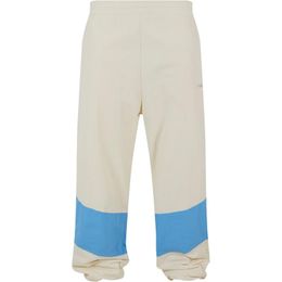 Fubu Jogginghose »Herren FM241-010-2 Corporate Block Track Pants« creme/light blue XL - US-Größen US-Größen XL Bequeme Trainingshosen für Sport und...