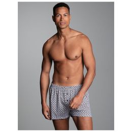 TRIGEMA Boxershorts »Boxershorts mit Allover-Pinguin-Print« 1 Stk. weiss XL - 1 Stk. 1 Stk. XL DELUXE-Single-Jersey
