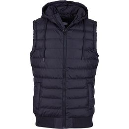 Urban Classics Jerseyweste »Herren Small Bubble Hooded Vest«, 1 Stk. black/black M M Funktionale Westen für Layering und Outdoor