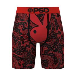 PSD Boxershorts &raquo;PB DRAGON&laquo; 1 Stk. multicolor XL - 1 Stk. 1 Stk. XL Slim-fit Schnitt, k&ouml;rpernaher Sitz und kurze Beinl&auml;nge