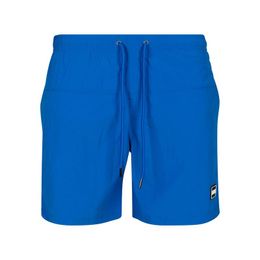 Urban Classics Badeshorts &raquo;Herren Block Swim Shorts&laquo; cobalt blue 4XL - US-Gr&ouml;&szlig;en US-Gr&ouml;&szlig;en 4XL SCHNELLTROCKNENDES MATERIAL: Polyestergewebe leitet...
