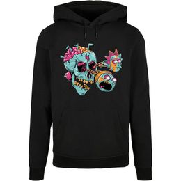 ABSOLUTE CULT Kapuzensweatshirt &raquo;Herren Rick And Morty - Eyeball Skull Basic Hoody&laquo;, 1 Stk. black M M Hoodies mit Kapuze und bequemer K&auml;ngurutasche