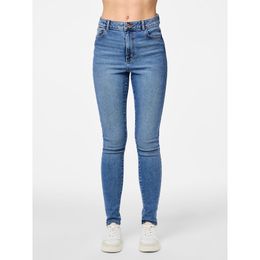Pieces Skinny-fit-Jeans &raquo;PCDANA HW SKINNY JEANS MB402 NOOS&laquo; Medium Blue Denim XL (42) - L&auml;nge 30 L&auml;nge 30 XL (42) Jeans von Pieces