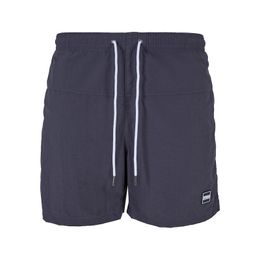 Urban Classics Badeshorts &raquo;Herren Block Swim Shorts&laquo; darkshadow 4XL - US-Gr&ouml;&szlig;en US-Gr&ouml;&szlig;en 4XL SCHNELLTROCKNENDES MATERIAL: Polyestergewebe leitet...
