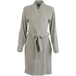 WEWO-Fashion WEWO FASHION Damenbademantel &raquo;035, ideal f&uuml;r Sauna & Spa, Hotelbademantel, Morgenmantel&laquo; 1 Stk. leichter Kimono sage XXL L&auml;nge: 100 cm Damen Kimono