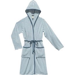 Tom Tailor HOME Unisex-Bademantel &raquo;Stripe&laquo; 1 Stk. f&uuml;r Damen & Herren, gestreift, angenehm leicht jeans blue S L&auml;nge: 108 cm Leichter Bademantel...