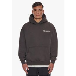 DROPSIZE Kapuzensweatshirt &raquo;Herren Heavy Oversize Crew Love Dove Hoodie&laquo;, 1 Stk. washedblack XL XL Hoodies mit Kapuze und bequemer K&auml;ngurutasche