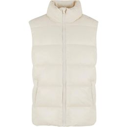 Urban Classics Steppweste »Recycled Big Puffer Vest«, 1 Stk. whitesand XL XL Funktionale Westen fuer Layering und Outdoor