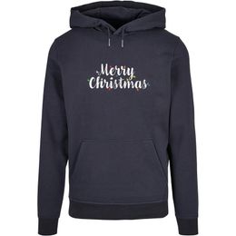 Merchcode Kapuzensweatshirt &raquo;Herren Ladies Merry Christmas Lights Box Tee&laquo;, 1 Stk. navy L L Hoodies mit Kapuze und bequemer K&auml;ngurutasche