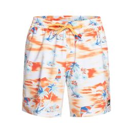 Quiksilver Badeshorts &raquo;Island Hopper 17"&laquo; Orange Pop Island Hopper XL - US-Gr&ouml;&szlig;en US-Gr&ouml;&szlig;en XL Stoff: 2-Way-Stretch aus recyceltem...