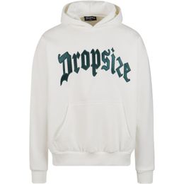 DROPSIZE Kapuzensweatshirt &raquo;Herren Heavy Oversize Front Embo Logo Hoodie&laquo;, 1 Stk. creamwhite S S Hoodies mit Kapuze und bequemer K&auml;ngurutasche